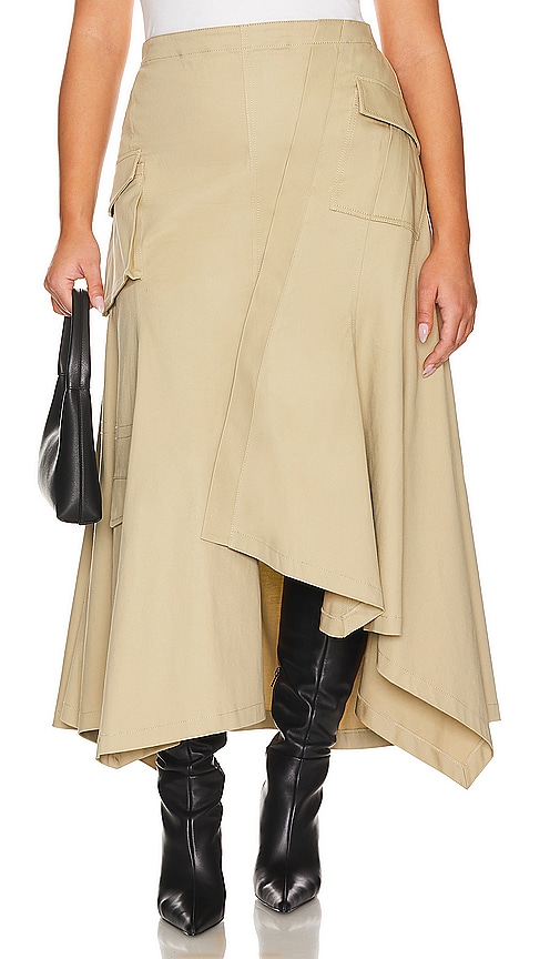 L'ACADEMIE L'Academie Noma Midi Skirt